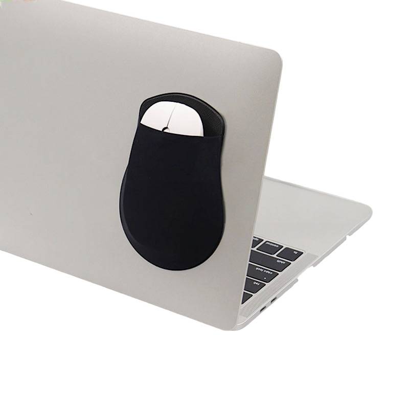 Customizable Universal-Fit Stretch Mouse Holder | Adhesive Laptop Organizer